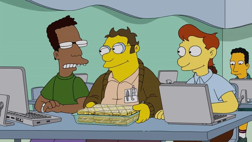 Computer Nerds Simpsons