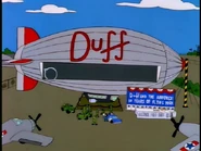 Duff Blimp | Simpsons Wiki | Fandom