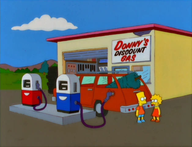 Donny's Discount Gas | Simpsons Wiki | Fandom