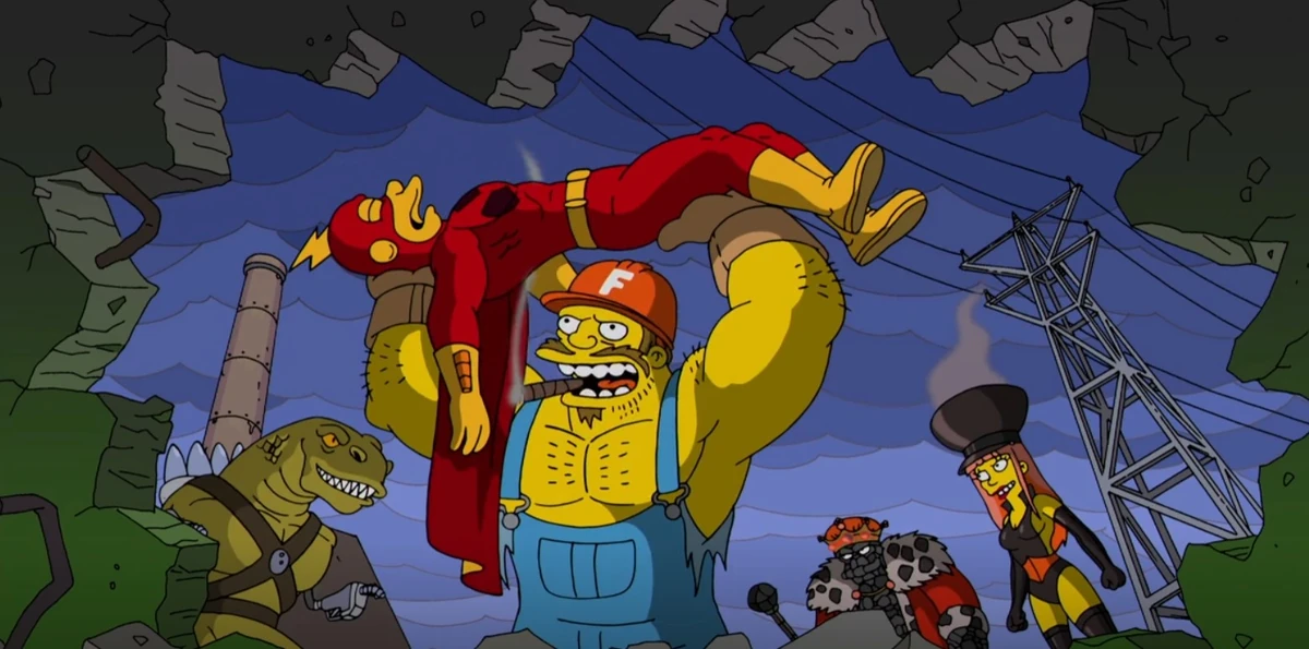 Fossil Fuel Four | Simpsons Wiki | Fandom