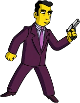 Johnny Tightlips/Gallery | Simpsons Wiki | Fandom