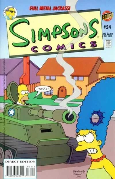 Simpsons Comics 54 | Simpsons Wiki | Fandom
