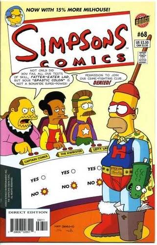 Simpsons Comics 68 | Simpsons Wiki | Fandom