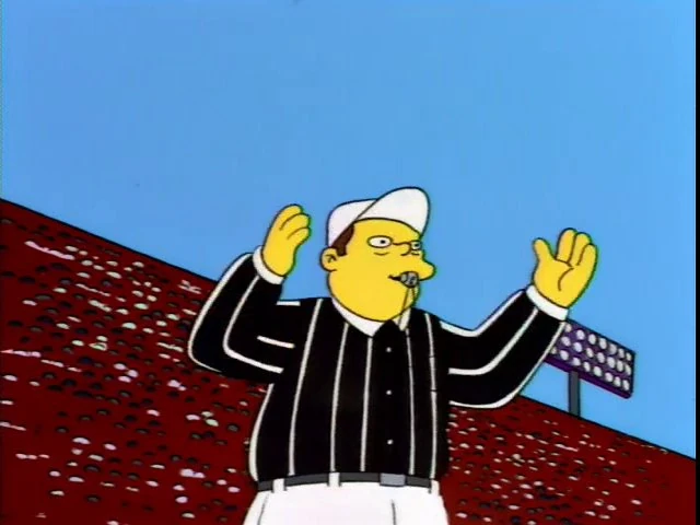 Referee (Homer Loves Flanders) | Simpsons Wiki | Fandom