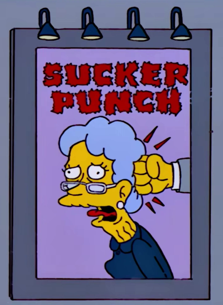 Sucker Punch | Simpsons Wiki | Fandom