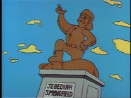 Statue of Jebediah Springfield | Simpsons Wiki | Fandom