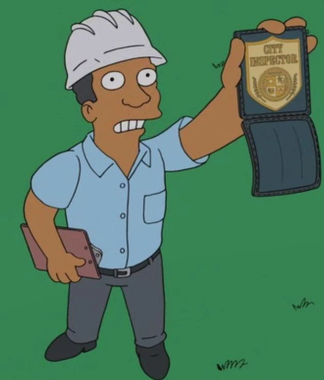 The City Inspector | Simpsons Wiki | Fandom