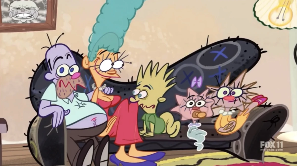 John Kricfalusi Couch Gag | Simpsons Wiki | Fandom