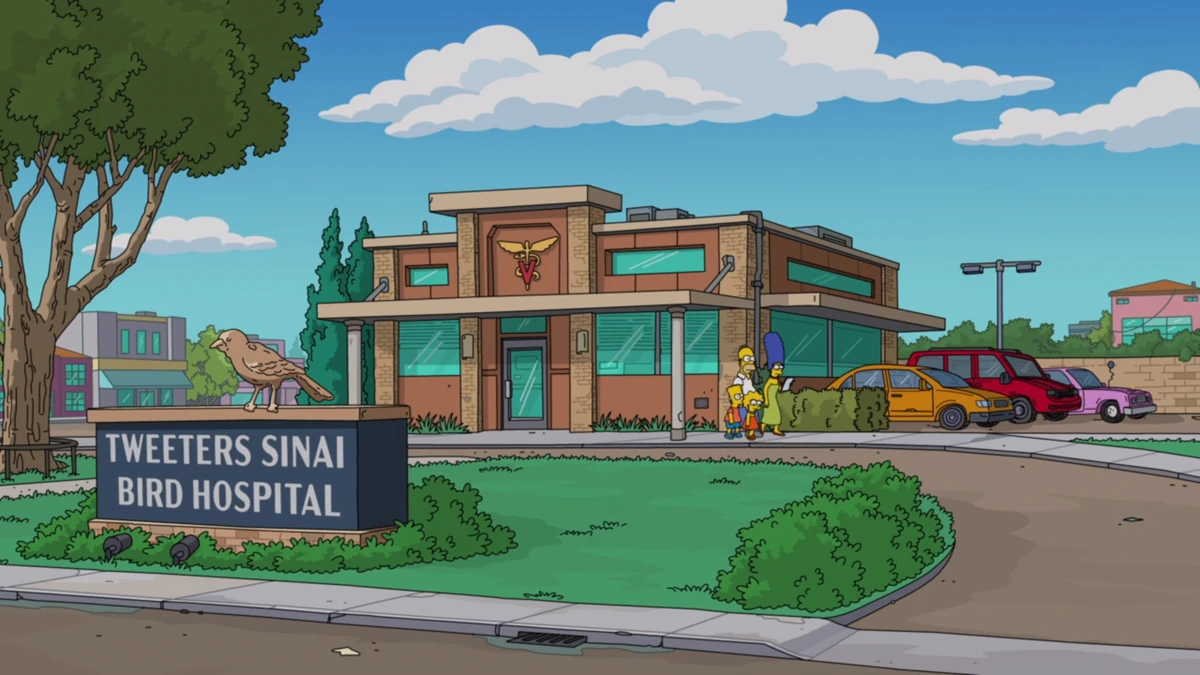 Tweeters Sinai Bird Hospital | Simpsons Wiki | Fandom