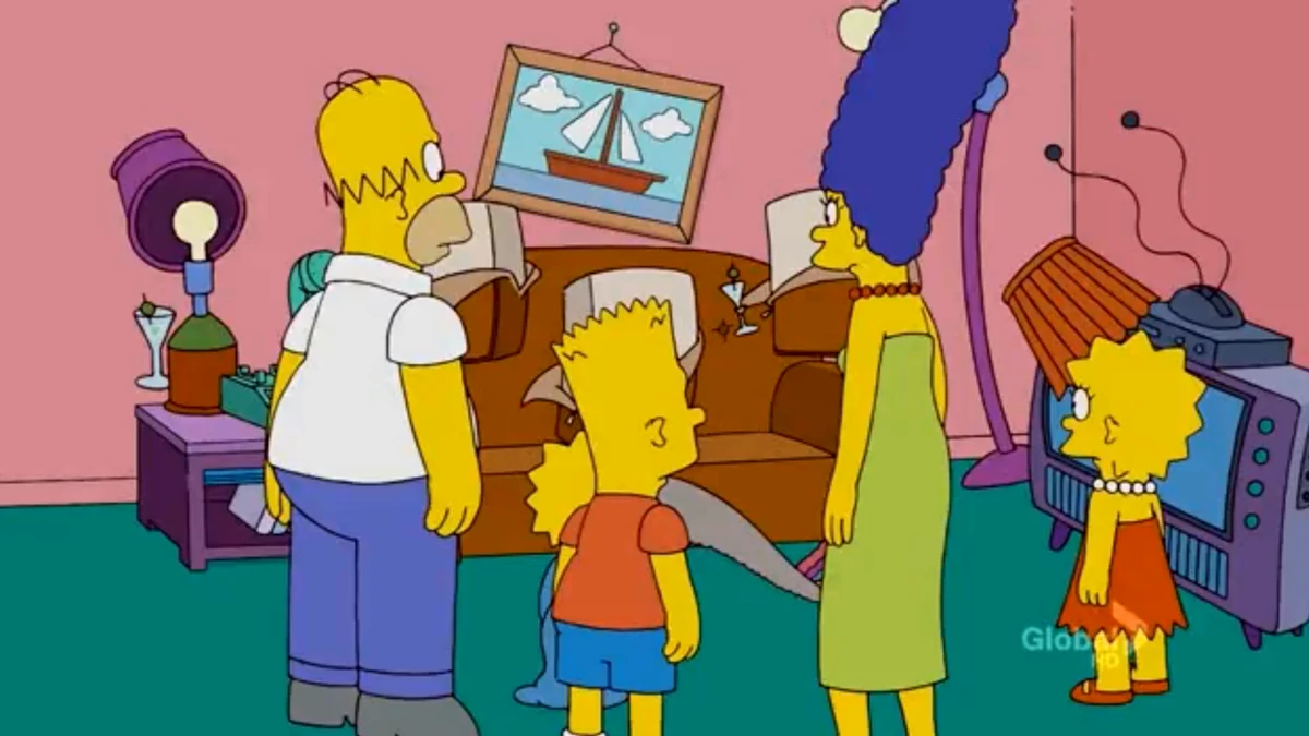 Dancing Furniture couch gag | Simpsons Wiki | Fandom