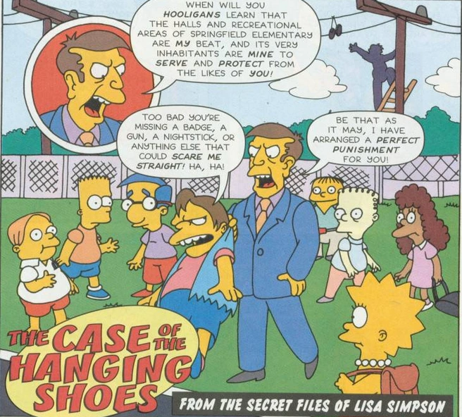 The Case of The Hanging Shoes From the Secret Files of Lisa Simpson ...