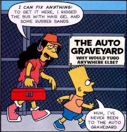 The Auto Graveyard | Simpsons Wiki | Fandom