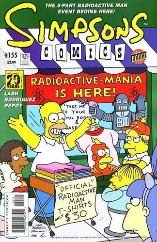 Simpsons Comics 155 | Simpsons Wiki | Fandom