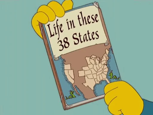 Life in these 38 States | Simpsons Wiki | Fandom