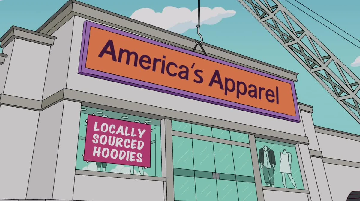 America's Apparel | Simpsons Wiki | Fandom