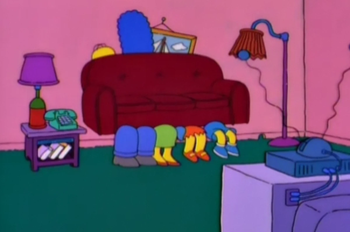 Family Couch couch gag | Simpsons Wiki | Fandom