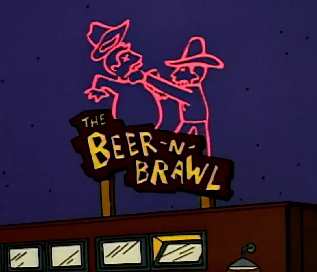 The Beer-N-Brawl | Simpsons Wiki | Fandom