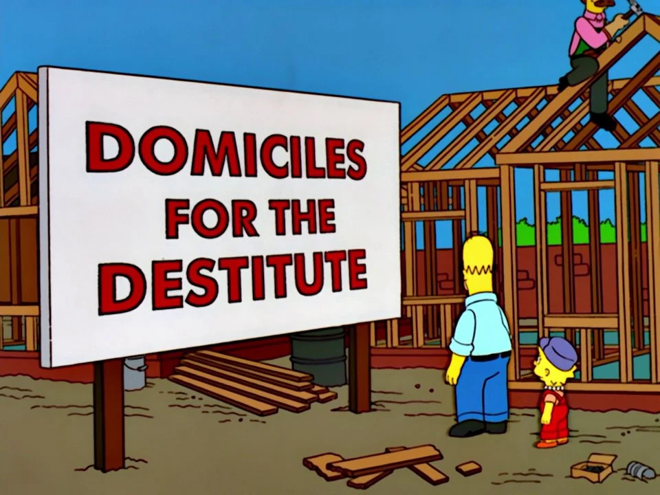 Domicles For The Destitute | Simpsons Wiki | Fandom