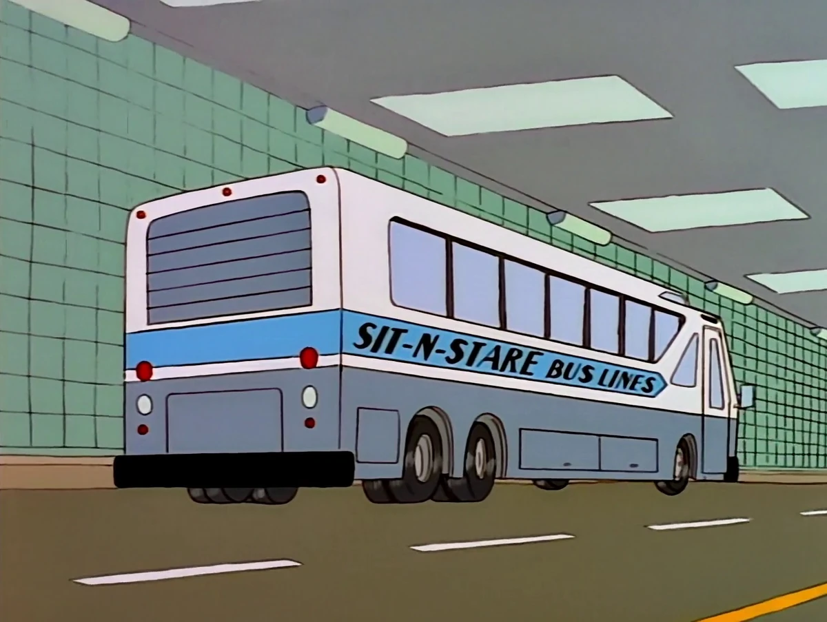 Sit-N-Stare Bus Lines | Simpsons Wiki | Fandom