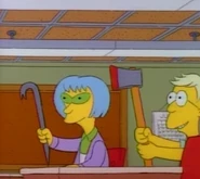 Girl with glasses | Simpsons Wiki | Fandom