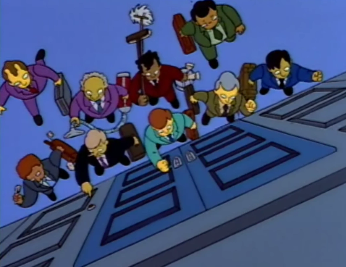 Solicitor Mob | Simpsons Wiki | Fandom