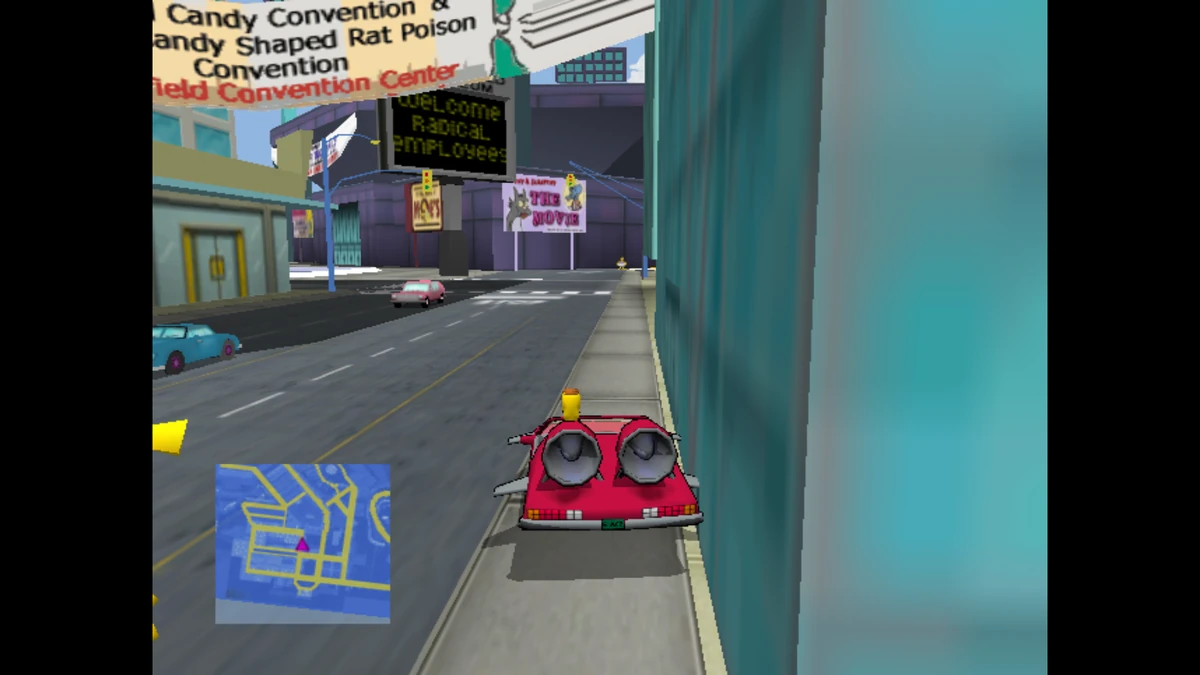 Downtown (Simpsons Road Rage)/References | Simpsons Wiki | Fandom