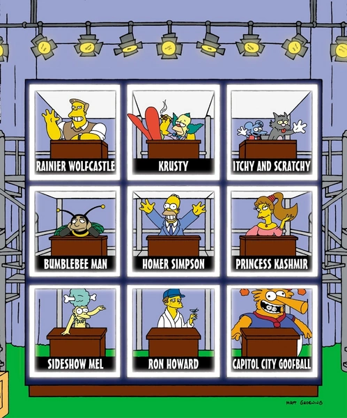 The Springfield Squares | Simpsons Wiki | Fandom