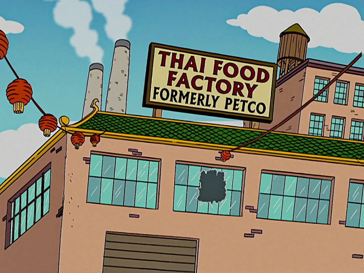 Thai Food Factory | Simpsons Wiki | Fandom