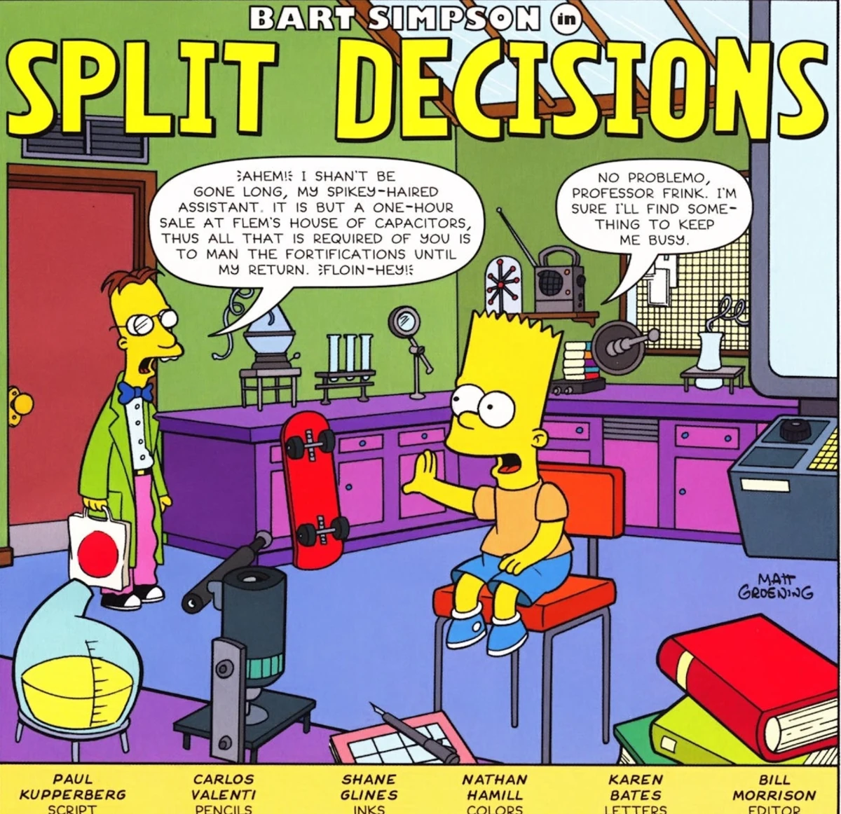 Split Decisions | Simpsons Wiki | Fandom