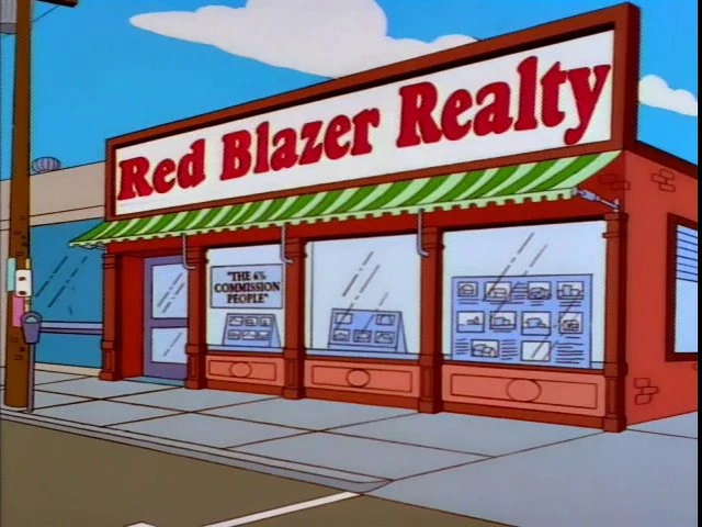 Agence Le blazer rouge | Wiki Les Simpson | Fandom
