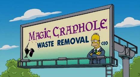 Magic Craphole Waste Removal | Simpsons Wiki | Fandom