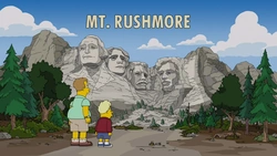 Mount Rushmore | Simpsons Wiki | Fandom