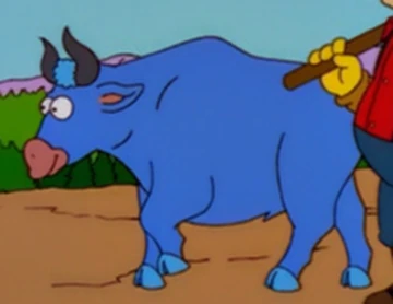Babe The Blue Ox Coloring Page