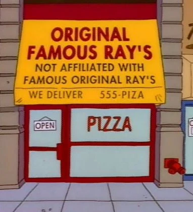 Original Famous Ray's | Simpsons Wiki | Fandom