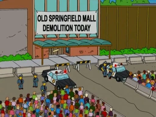 Old Springfield Mall | Simpsons Wiki | Fandom