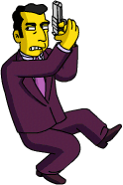 Johnny Tightlips/Gallery | Simpsons Wiki | Fandom