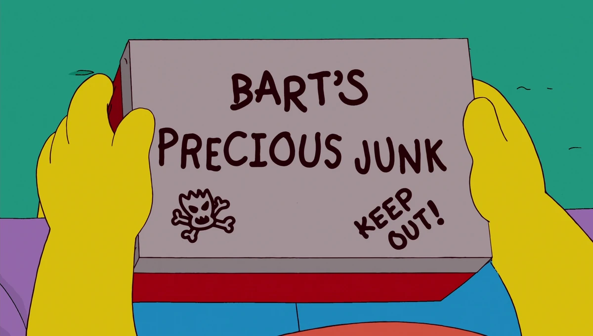 Bart's Precious Junk | Simpsons Wiki | Fandom