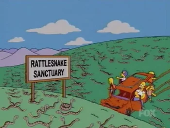 Rattlesnake Sanctuary | Simpsons Wiki | Fandom
