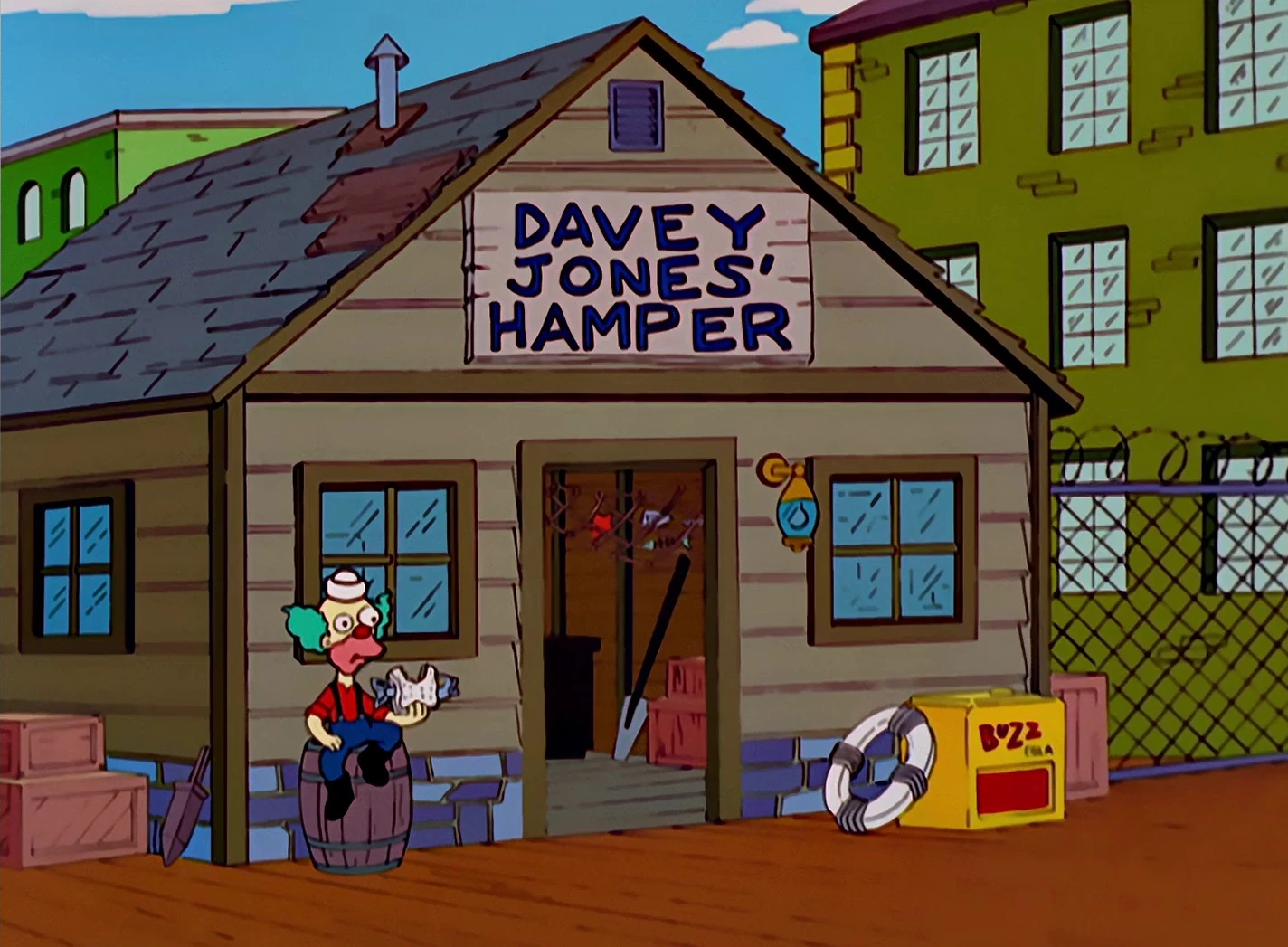 Davey Jones' Hamper | Simpsons Wiki | Fandom