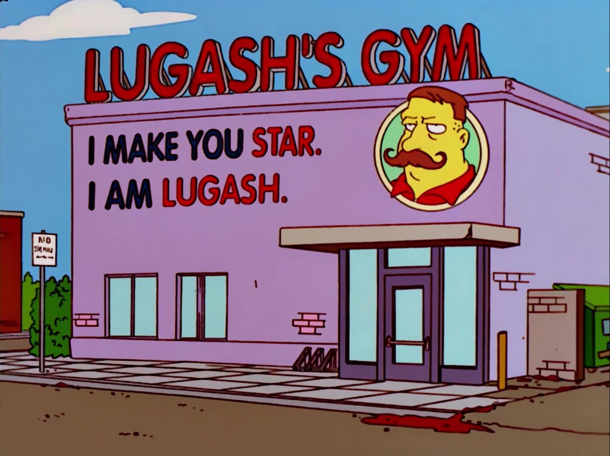 Ginásio do Lugash | Wikisimpsons | Fandom