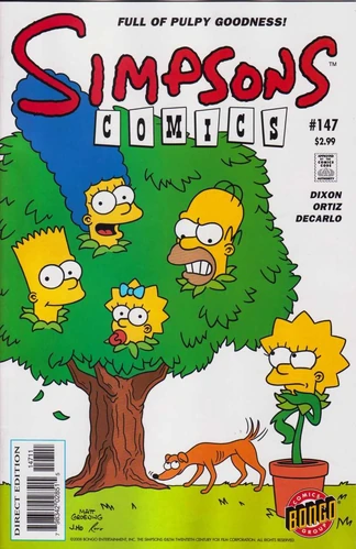 Simpsons Comics 147 | Simpsons Wiki | Fandom