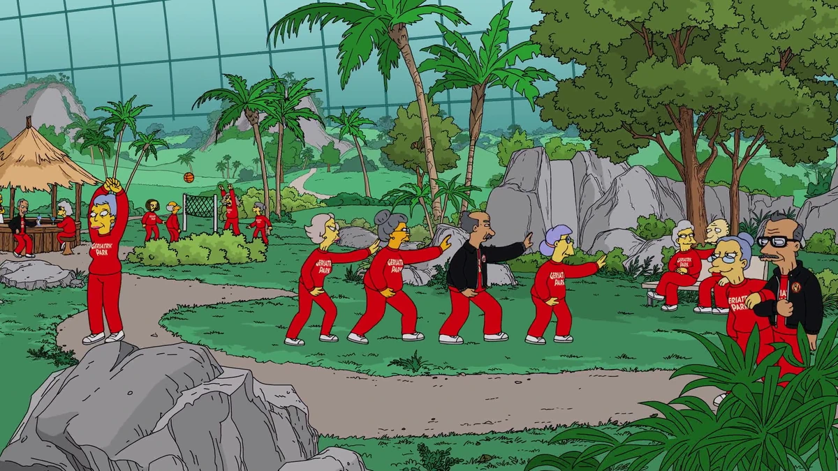 Geriatric Park | Simpsons Wiki | Fandom