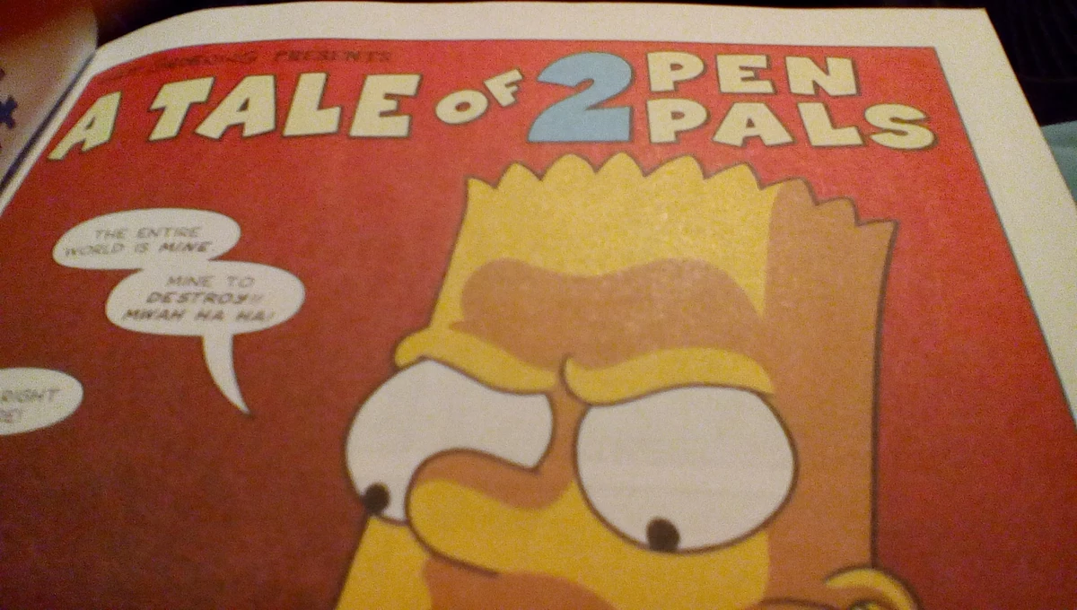 A Tale of 2 Pen Pals/Gallery | Simpsons Wiki | Fandom