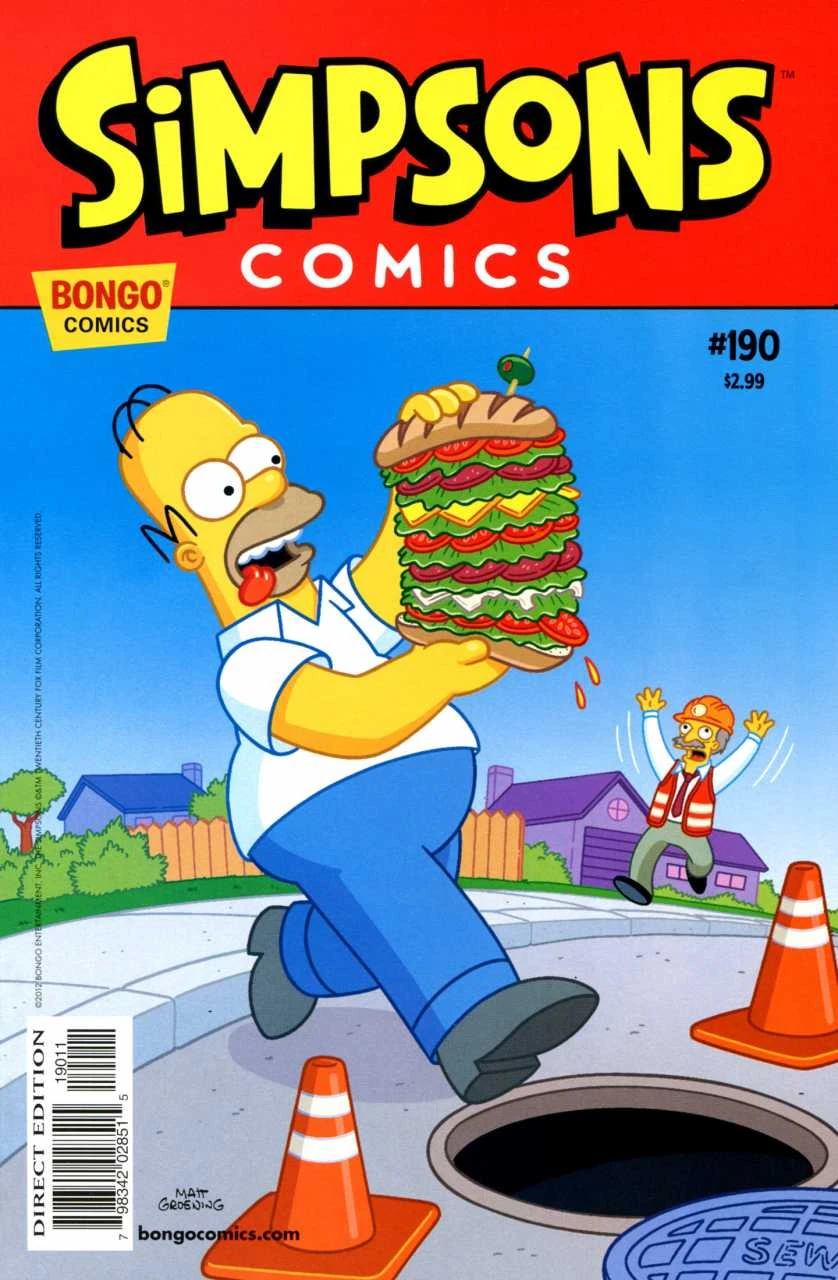 Simpsons Comics 190 | Simpsons Wiki | Fandom