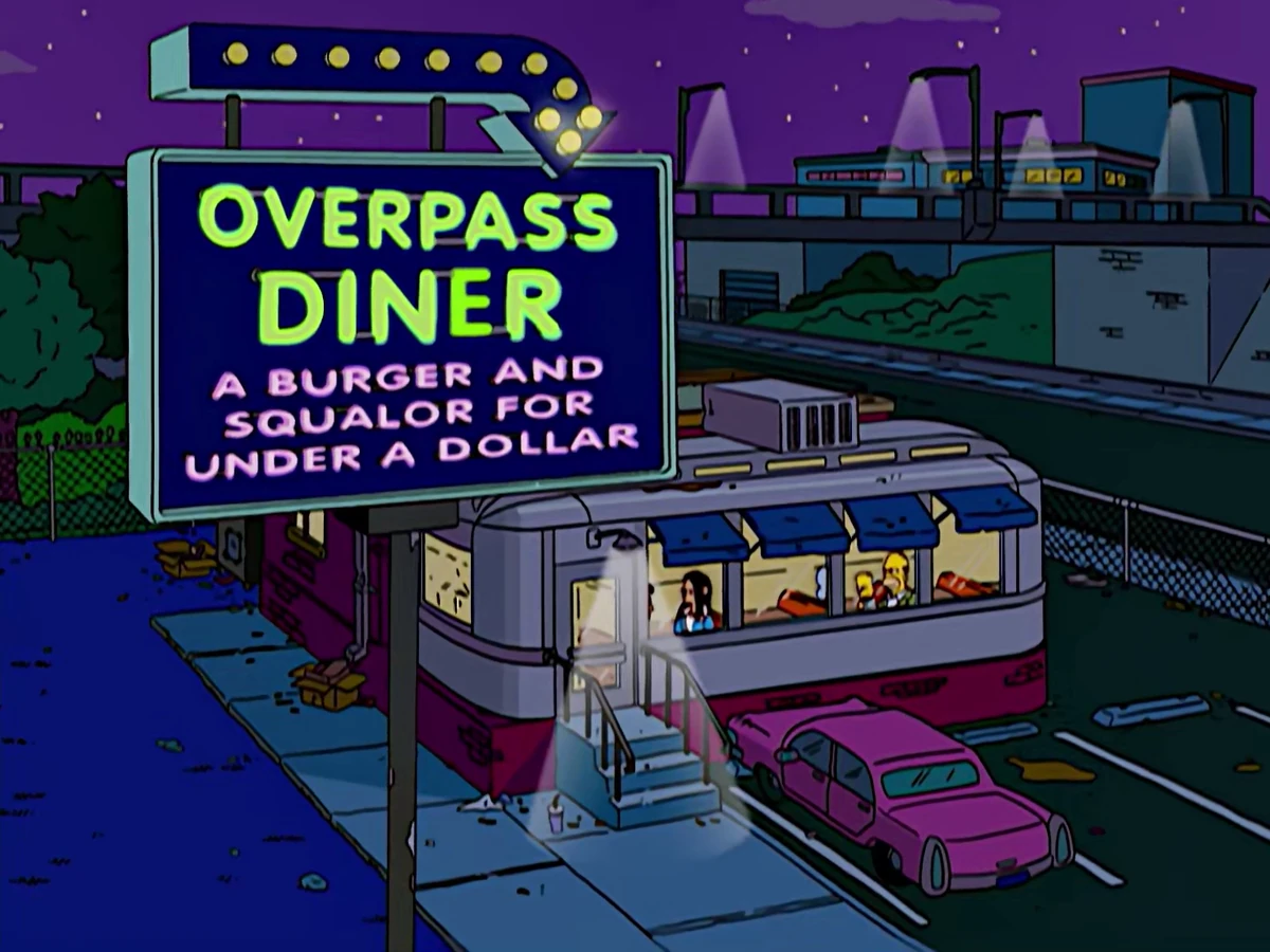 Overpass Diner | Simpsons Wiki | Fandom