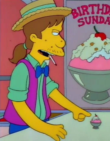 Ice Cream Cashier | Simpsons Wiki | Fandom