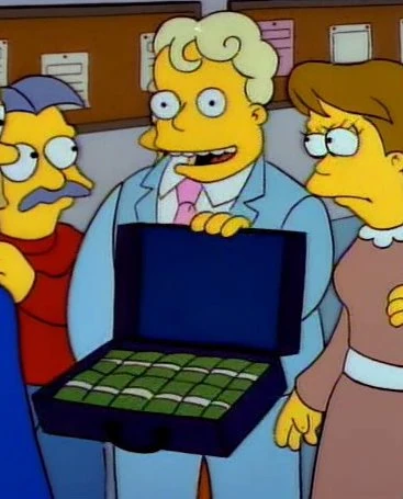 Precious Baby Discount Stores representative | Simpsons Wiki | Fandom