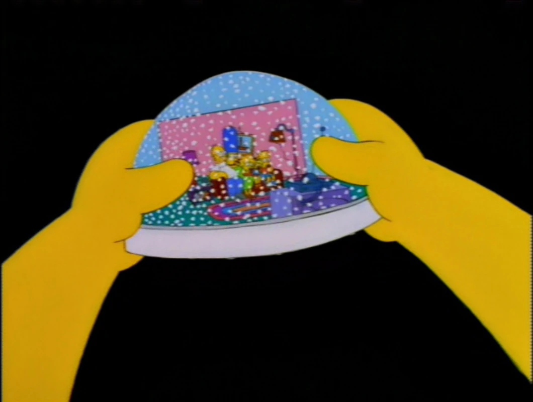 Snow Globe couch gag | Simpsons Wiki | Fandom