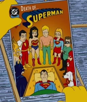 Death of Superman | Simpsons Wiki | Fandom