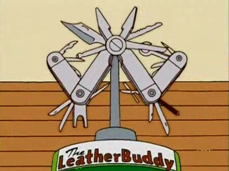 Leather Buddy multi-function knife | Simpsons Wiki | Fandom